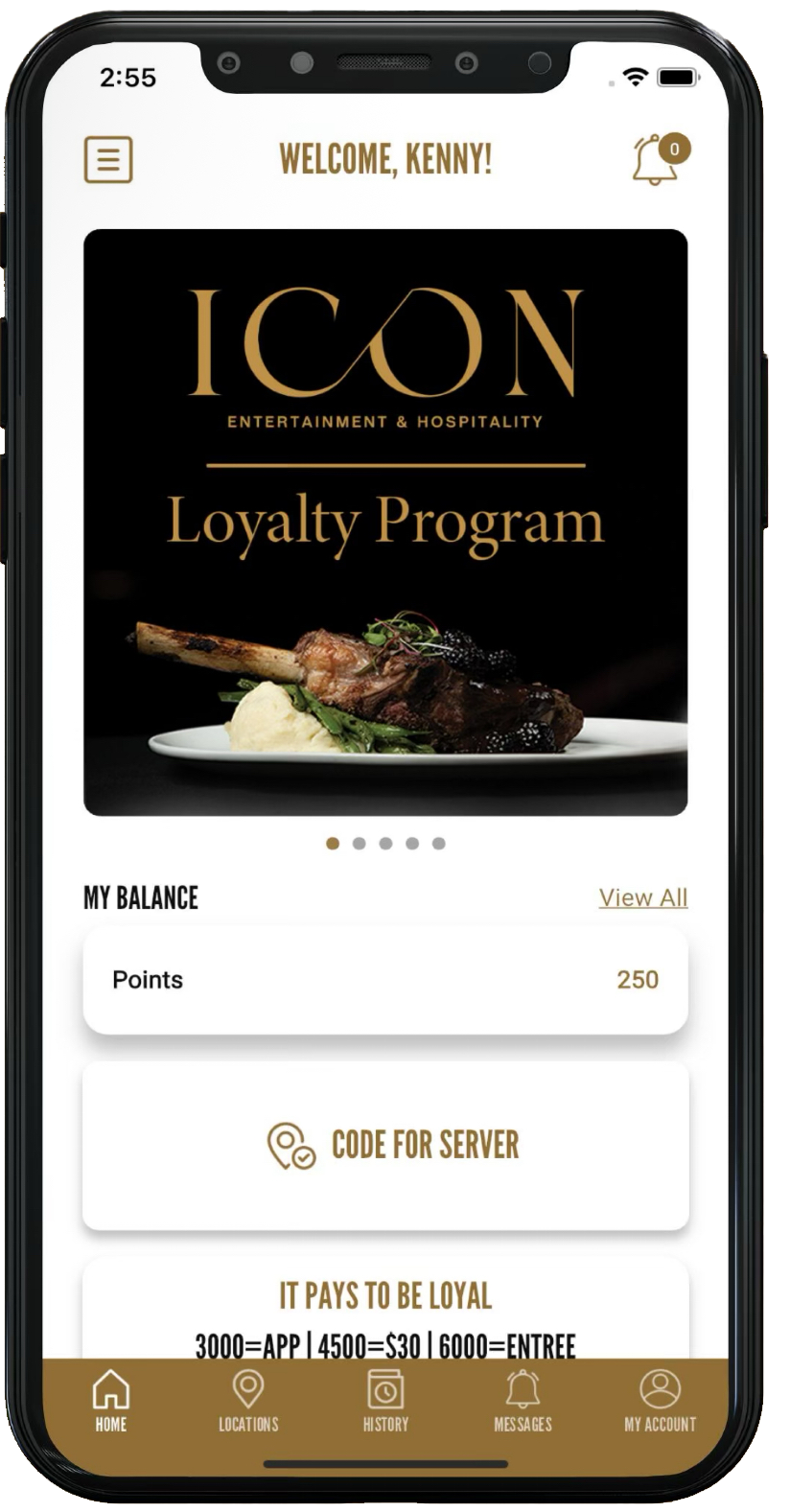 Icon Entertainment & Hospitality | Loyalty